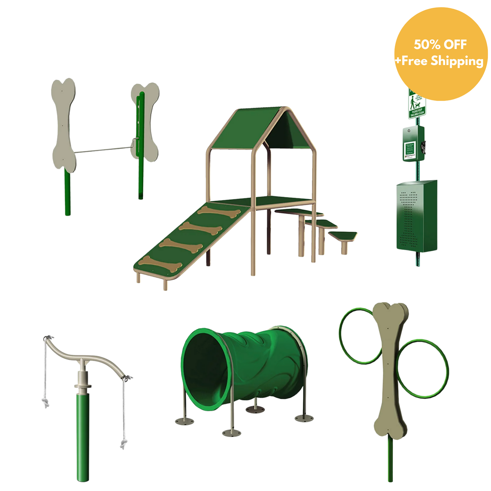 Commercial Dog Park Equipment & Site Amenities | Canine Park Solutions ...